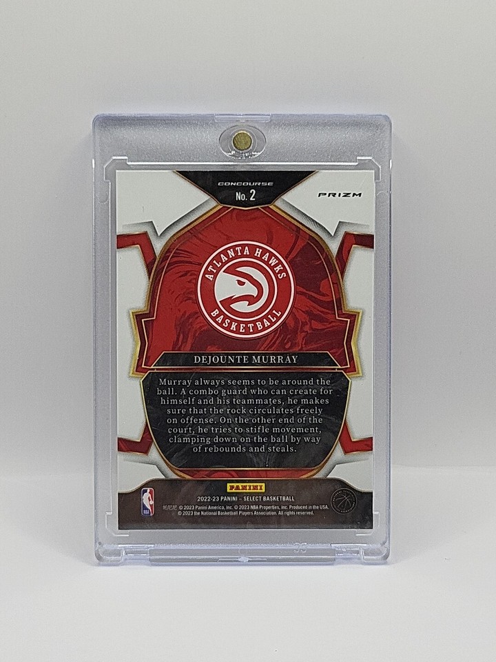 2022-23 Panini Select Concourse Elephant Prizm Dejounte Murray SSP #2 ...