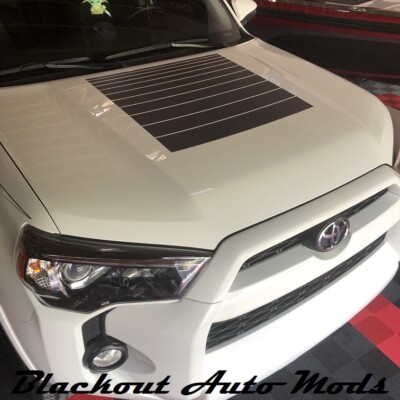 Matte Black Vinyl Hood Decal For 2014-2020 Toyota 4Runner | eBay
