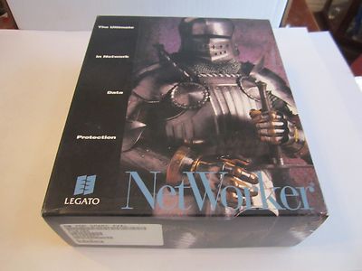 LEGATO NETWORKER FOR SPARC EVAL - 4.1.3.-THE ULTIMATE IN NETWORK DATA ...