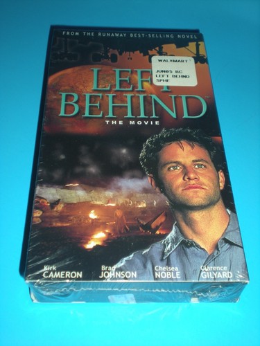 Lot 2 (VHS) LEFT Behind (THE MOVIE) & Left Behind II (TRIBULATION FORCE ...