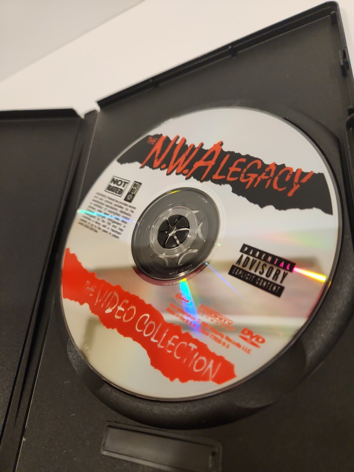 NWA Legacy DVD The Video Collection Eazy E Ice Cube Dr Dre MC Ren Snoop ...