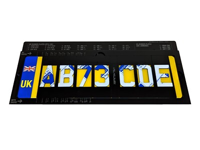 4D 3D Number Registration Plate Jig Spacing Kit for 533 x 152mm ...