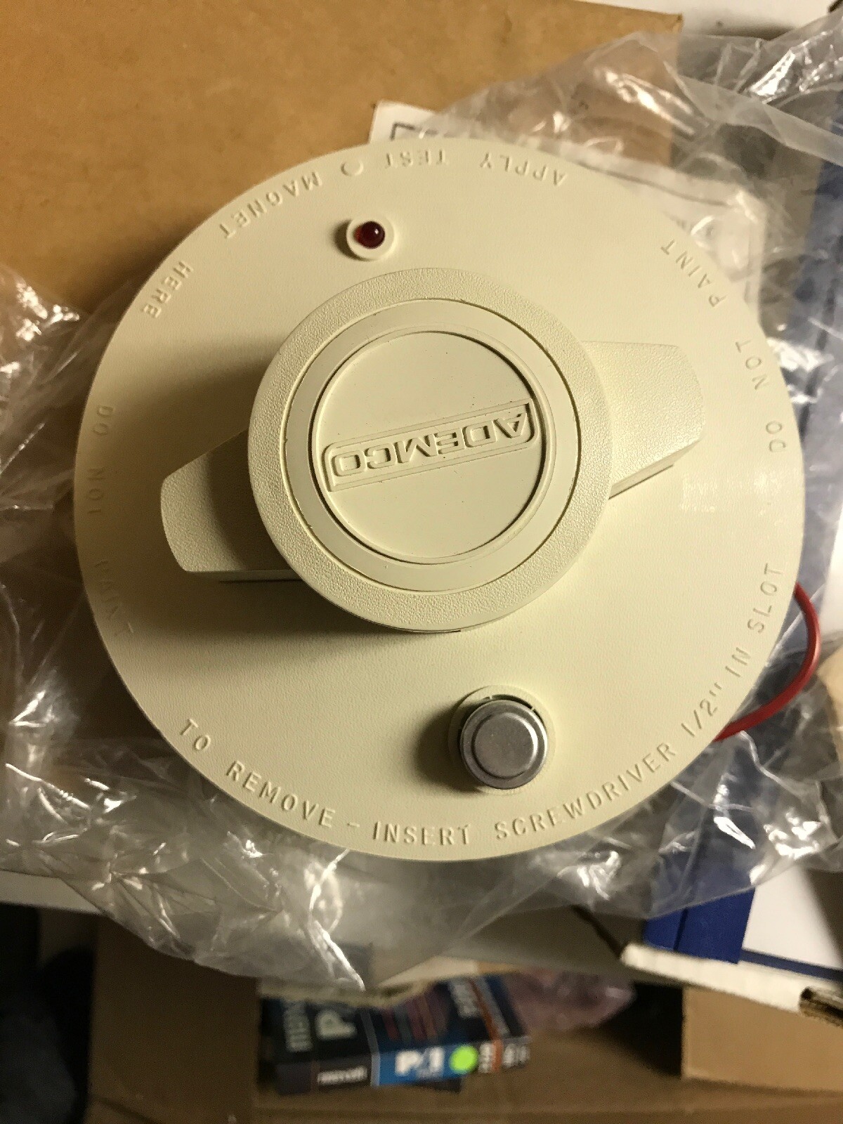 ADEMCO 622/623M SERIES PHOTOELECTRIC OPEN AREA SYSTEM SMOKE DETECTOR | eBay