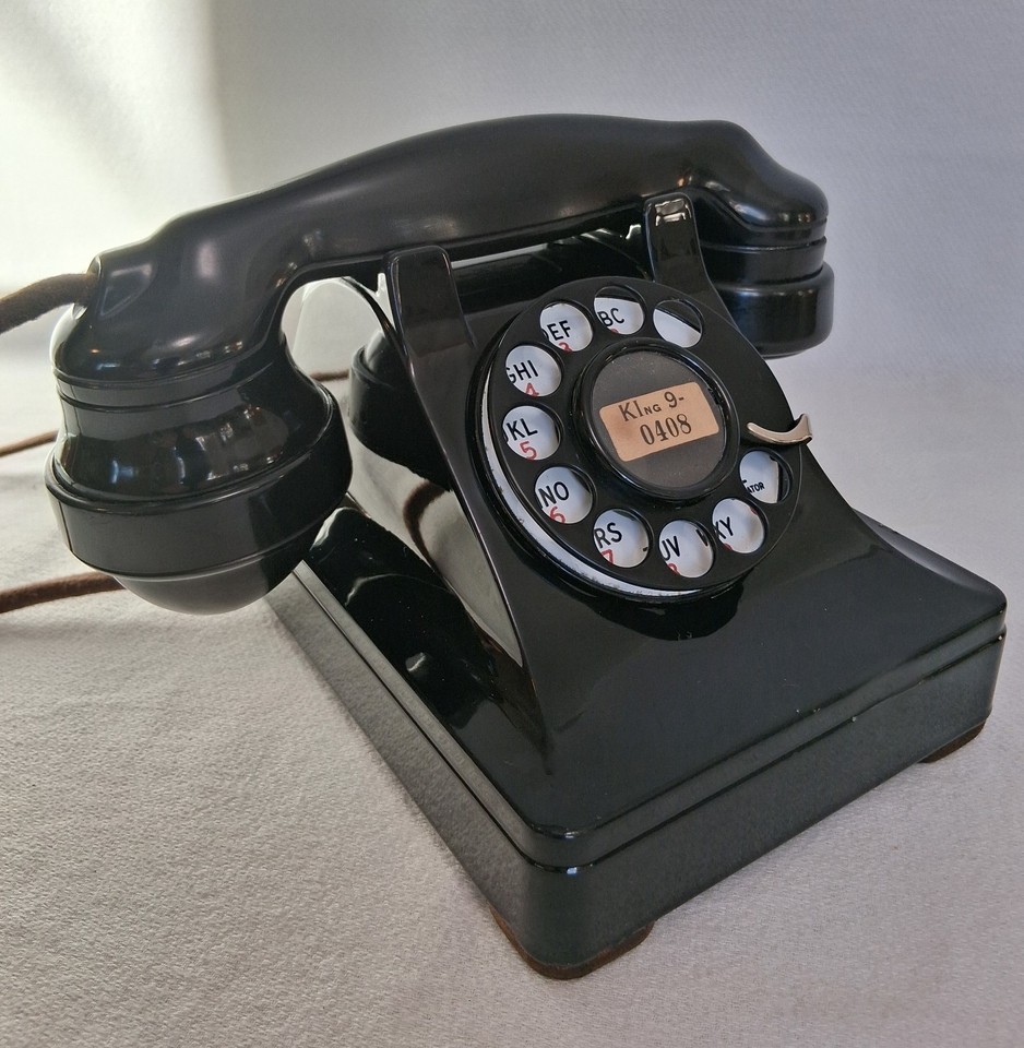 Antique Western Electric 302 model with E1 handset 1937 Working phone ...