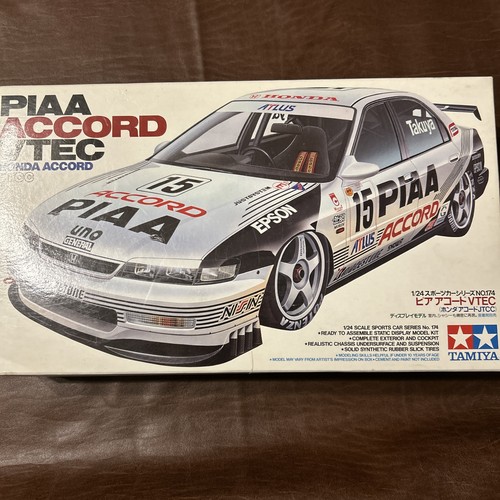 Tamiya 1:24 Scale PIAA Accord VTEC Sports Car Series Model Kit Parts ...