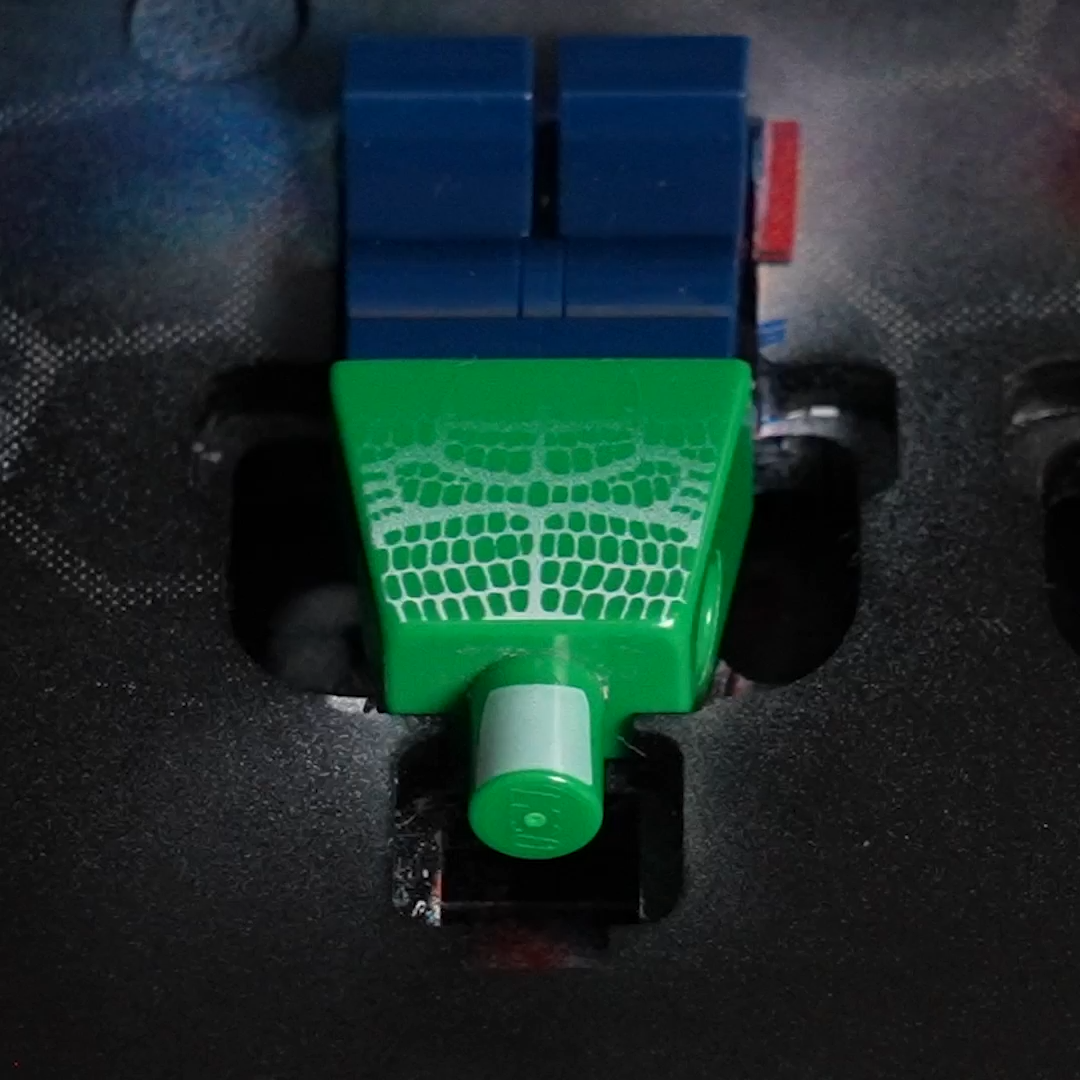 LEGO Batman I Killer Croc Minifigure bat008 From 7780 2006 (UV PRINTED ...
