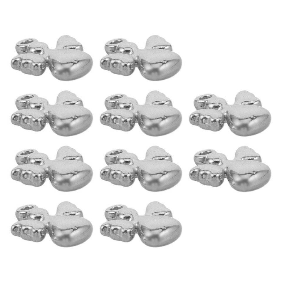 10 Pcs Mini Angel Necklace Jewelry Making Charms for Decorating ...