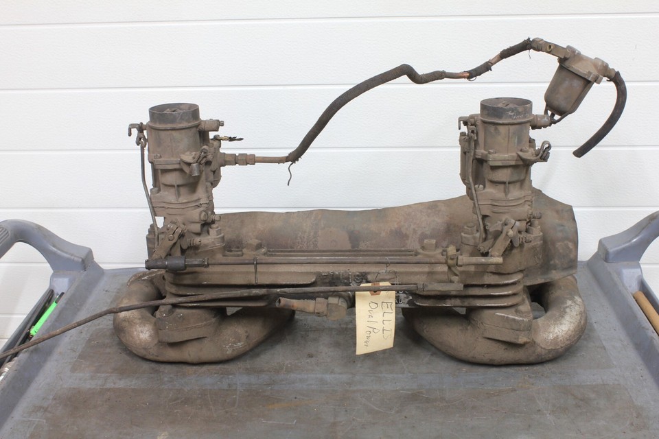 1940s Dodge Truck Rare Ellis Dual Power Intake Manifold with Stromberg ...