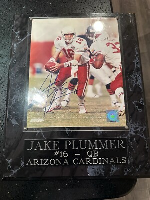 JAKE PLUMMER AUTOGRAPHED 8X10 PHOTO PLAQUE | eBay