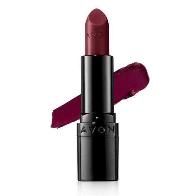 Avon True Color Perfectly Matte SUPERB Wine Lipstick for sale online | eBay