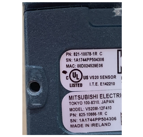 COGNEX 821-10078-1R C, MITSUBISHI MODEL VS20M-12F410, 825-10666-1RC ...