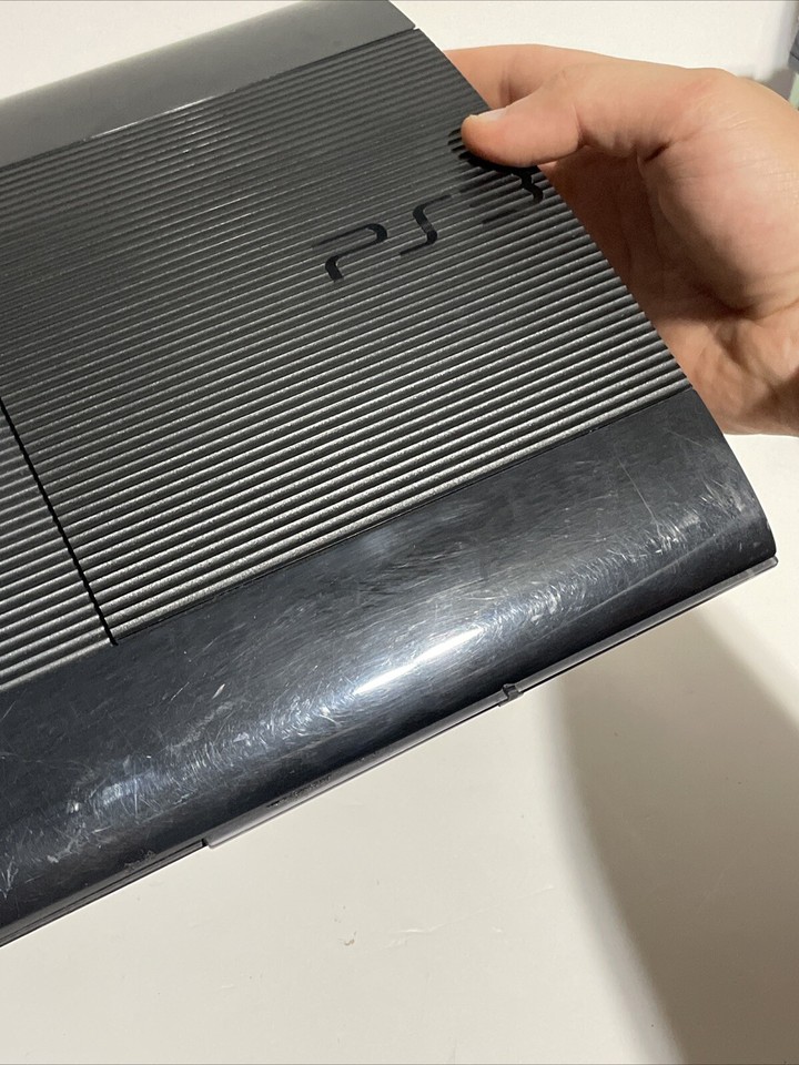 Sony PlayStation 3 250GB Super Slim Black PS3 Video Game Console CECH ...