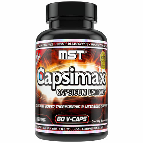 Capsimax Supplement 100mg V Capsules 60 Servings by MST - Clinically ...