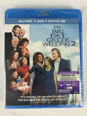 My Big Fat Greek Wedding 2 Blu-ray + Digital Code NEW SEALED | eBay
