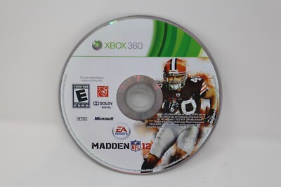Madden 12 Microsoft Xbox 360- Disc only | eBay