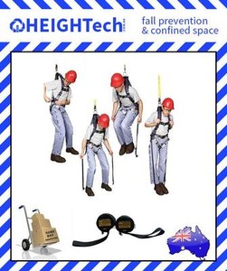 Harness Suspension Trauma Relief Self Rescue Straps Hook/Loop Height ...