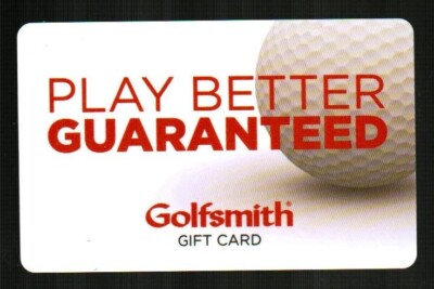 GOLFSMITH Play Better, Golf Ball 2010 Gift Card ( $0 ) | eBay