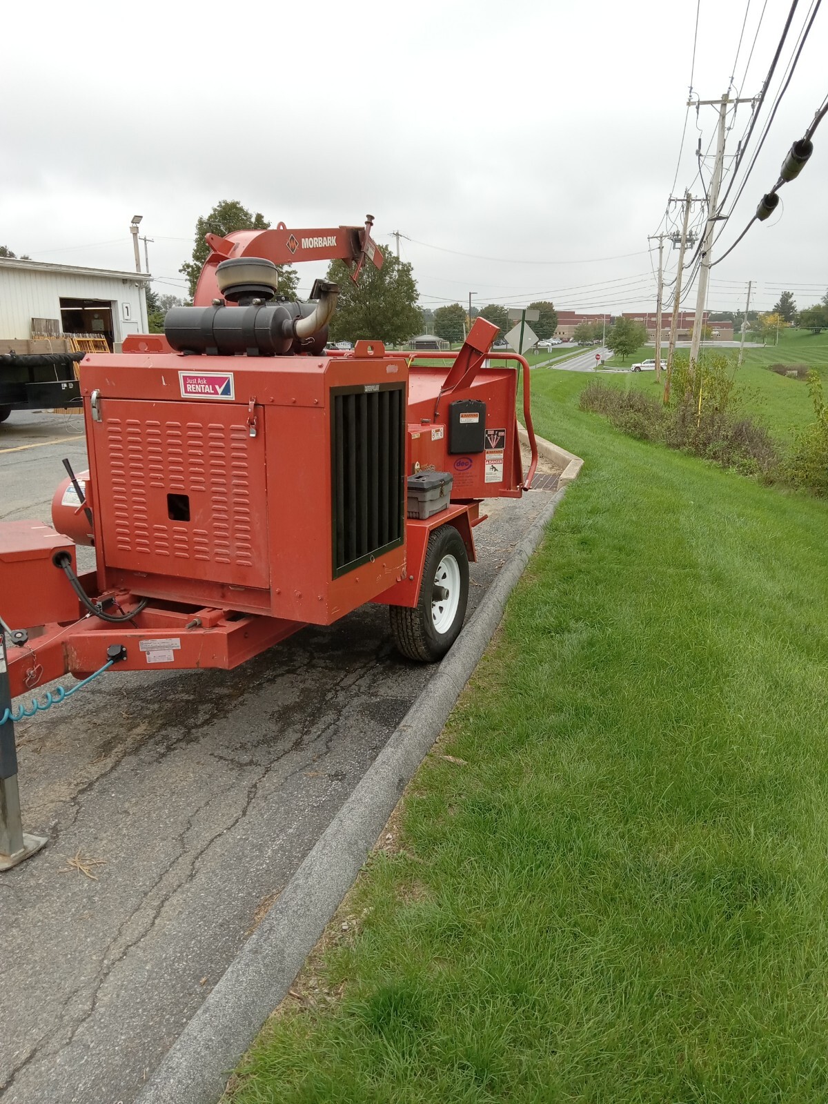 12 Inch Morbark Chipper, Beever M12R, 2014, APRX 1150 Hours, Local Pick ...