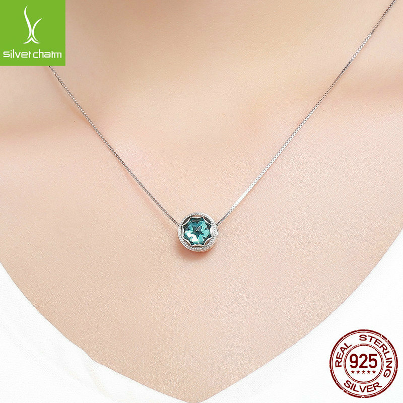 European S925 Silver CZ Charms Beads Fit sterling 925 Necklace ...