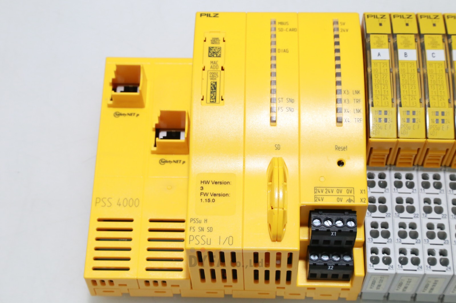 PILZ used PSS4000,PSSU I/O,PSSU E F 4DI,PSSU E F 4DO 0.5 ELEC-I-2107 ...