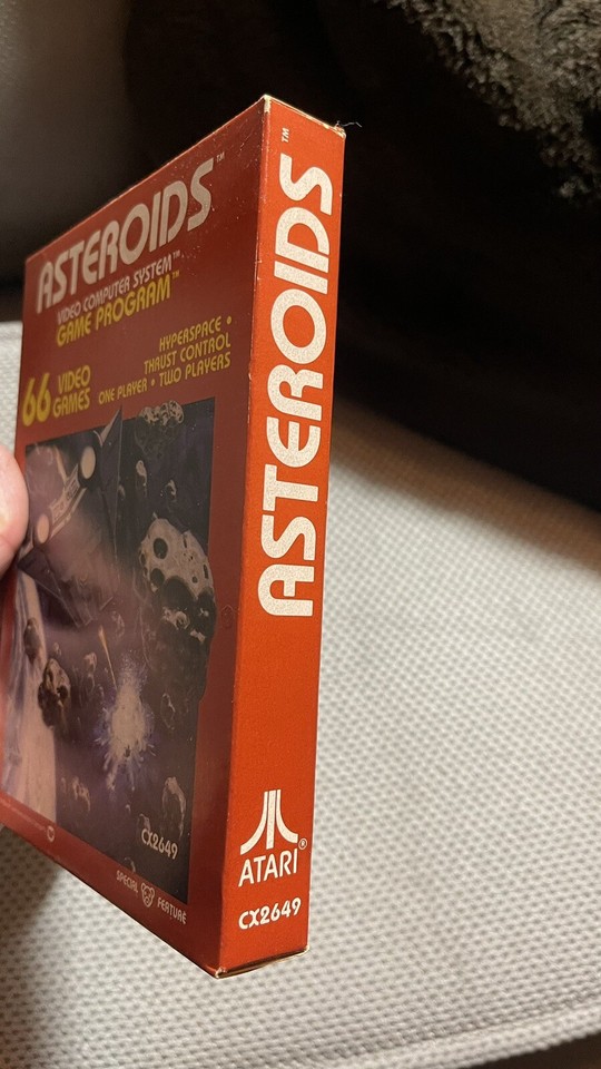 Atari 2600 - 1981 - ASTEROIDS - - FACTORY SEALED Excellent Condition - See Photo | eBay