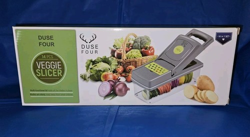 14 Piece Veggie Vegetable Slicer Dicer Grater - New In Box - Kitchen ...