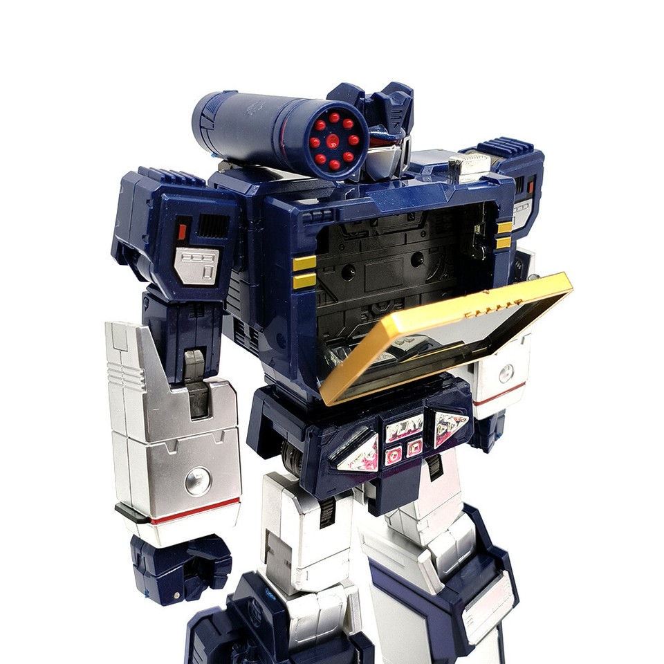 Transforma Robot Soundwave Tape Recorder 6 Cassette Tapes Action Figure ...