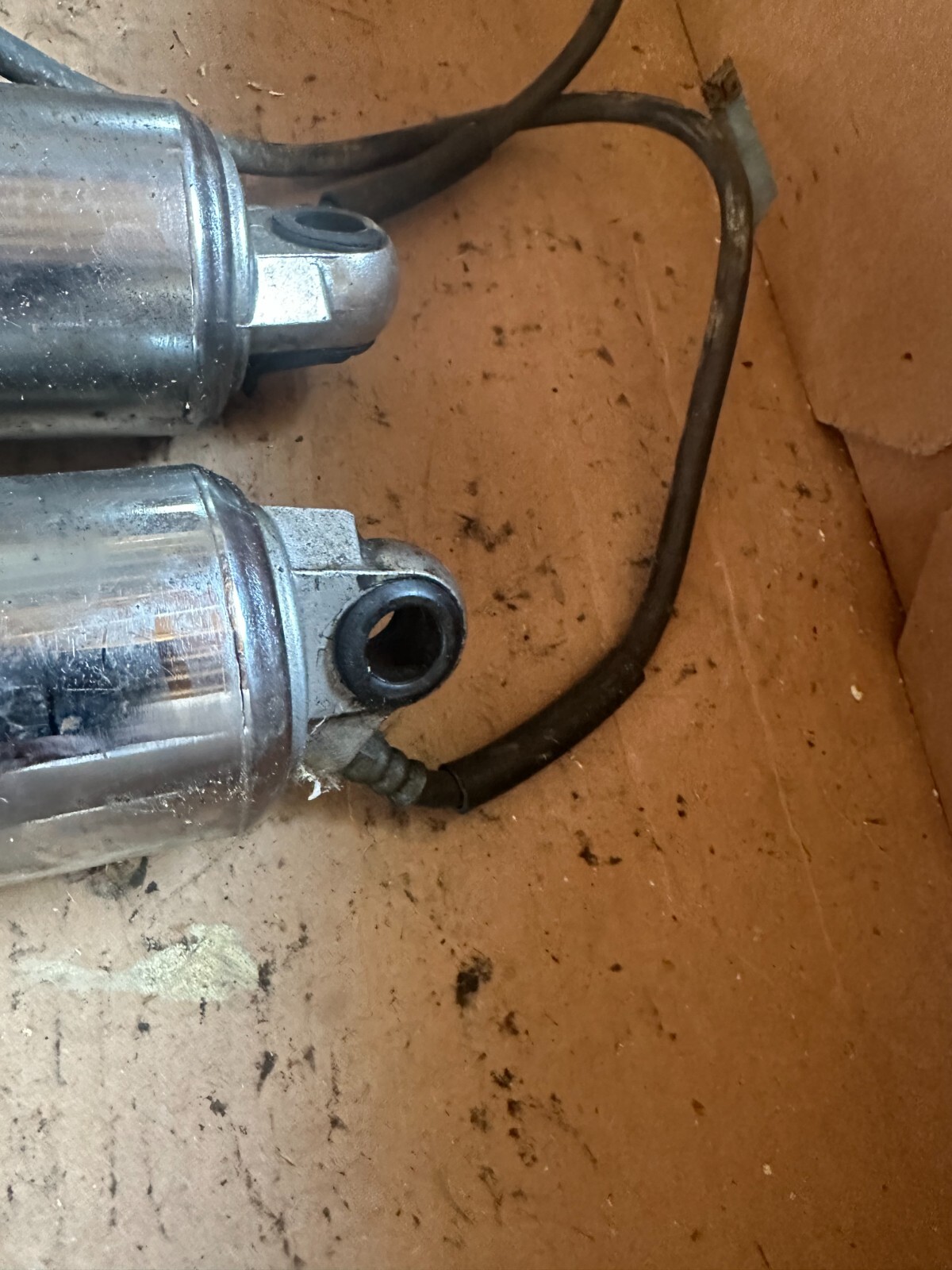 1989 HONDA GL1100 REAR AIR SHOCKS BACK ABSORBER ride suspension | eBay