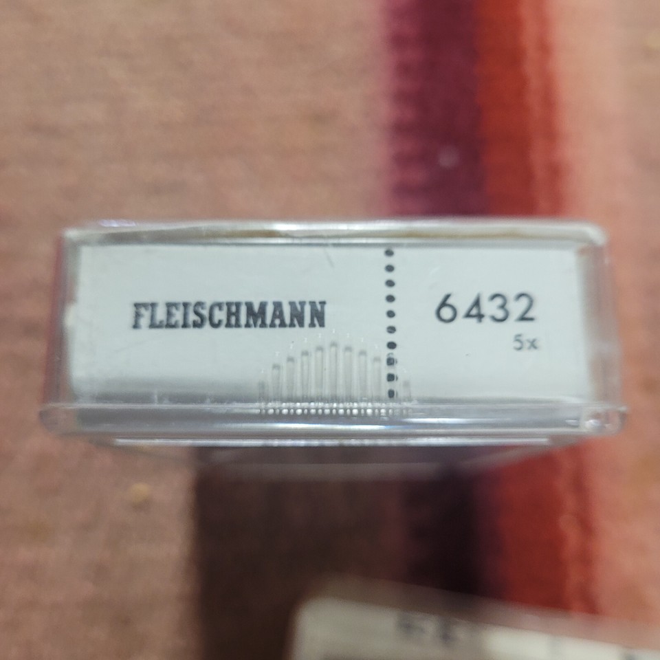 Fleischmann 6432 HO Switch Cotact Metallic On Track Box Of 5. | eBay