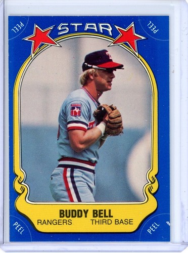 1981 Fleer Star Stickers - Buddy Bell #11 | eBay