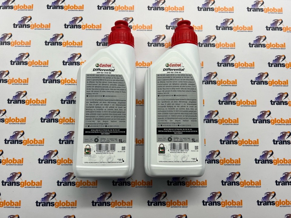 Front Diff Oil 2L 75W90 for LR Discovery 3 4 Genuine Castrol TYK500010 ...