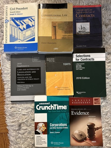 Law school Supplement Books For Core Classes | eBay