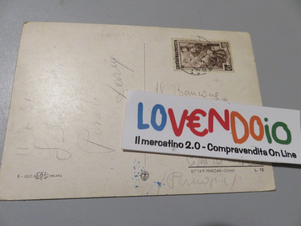 CP Card Vintage Pisa View Aerial Piaza Duomo Shipped 1951 | eBay Australia