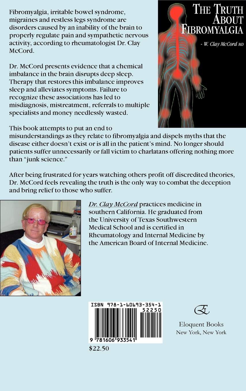 Mccord W Clay Truth Abt Fibromyalgia HBOOK NEW 9781606933541 | eBay