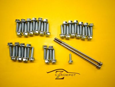 LS1 Engine Bolt Kit Oil Pan Pump Front Cover LSX LS LS2 LS3 Corvette ...
