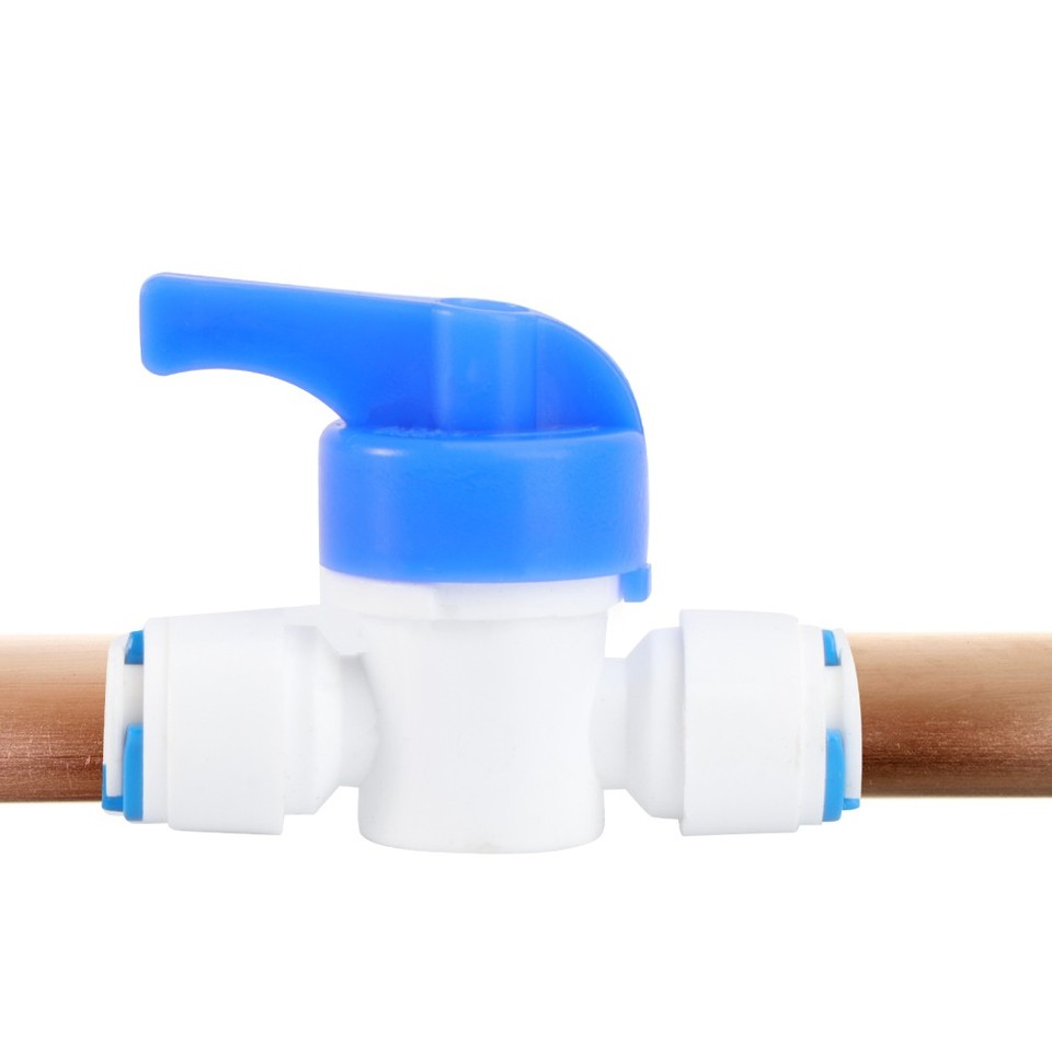 5pcs Equal Straight OD Tube Ball Quick Connect Fitting 1/4 Inch RO ...