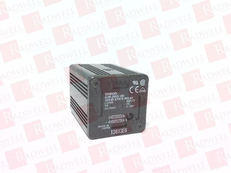 OMRON G3B-205S-VD DC5-24 / G3B205SVDDC524 (USED) | eBay