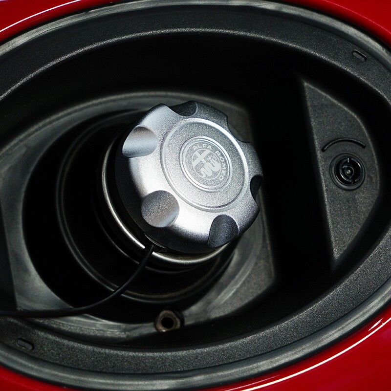 Alfa Romeo Giulia STELVIO Tonale Giulietta Aluminum Fuel Cap Filler ...