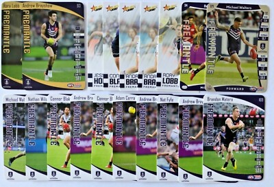 Freemantle Dockers AFL Footy Trading cards x 19 2020 / 2019 | eBay ...