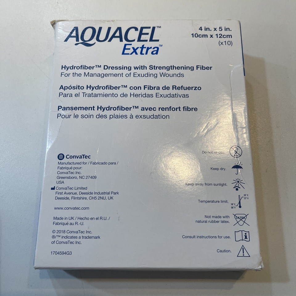 Hydrofiber Dressing Aquacel Extra Hydrofiber (Sodium ...