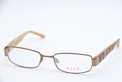 ELLE EL 18780 BROWN BEIGE AUTHENTIC EYEGLASSES FRAMES 49-17 | eBay