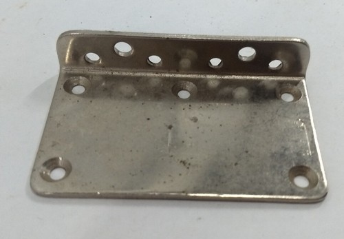 Vtg 60's Teisco Bass Guitar Bridge Plate Only 2 Barrel Saddle Type ...