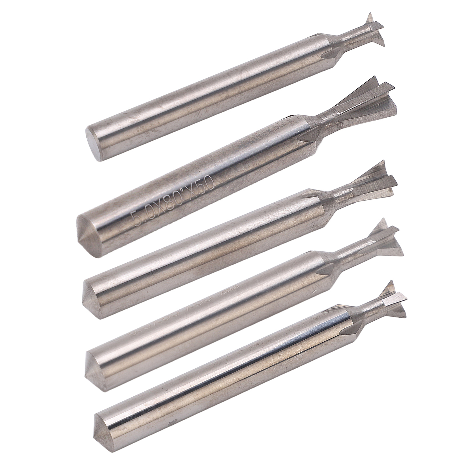 Dovetail Bit Carbide 6mm Dia Shank 4 Flutes 50mm Length Milling Cutter ...