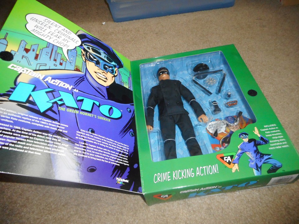 NRFB 1998 KAYBEE Captain Action as Green Hornet’s Sidekick KATO 12 ...
