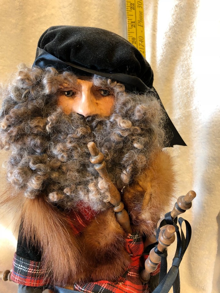 vintage LOOK SCOTTISH Christmas Santa Claus | eBay