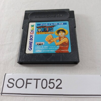 Nintendo GBC One Piece Yume no Luffy Kaizokudan Tanjo! Japan Tested | eBay