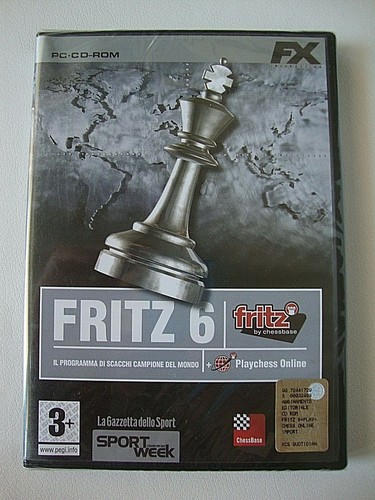 Gioco PC.CD-ROM - FRITZ 6 - FX Interactive - WINDOWS 98/ME/XP - ITA | eBay