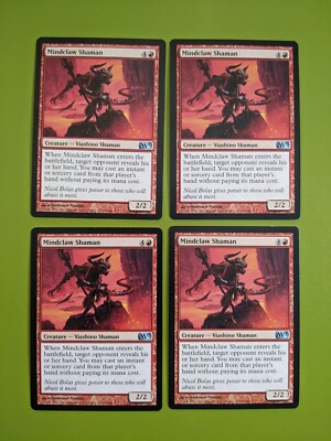 Mindclaw Shaman x4 Magic 2013 M13 4x Magic the Gathering MTG | eBay