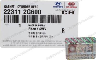 223112G600 Cylinder Head Gasket for Santa Fe Sonata Optima Sportage 2 ...