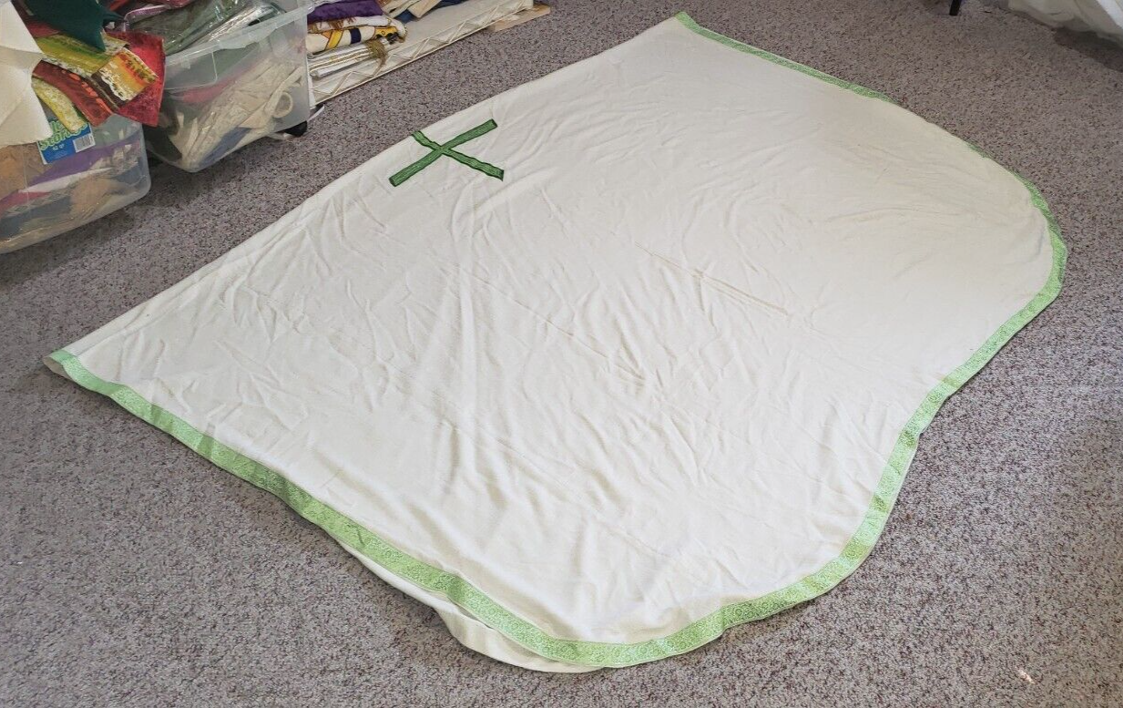 BEAUTIFUL CRAFTED FUNERAL PALL 9.5' L X 6.5' W CASKET COFFIN COVER ...